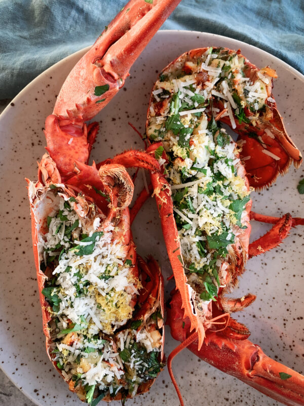 Gratinerad hummer - Sjöfolket